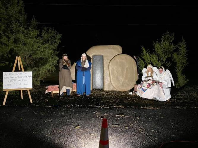 Drive-thru story of Jesus grows at Keefeton church | Community ...