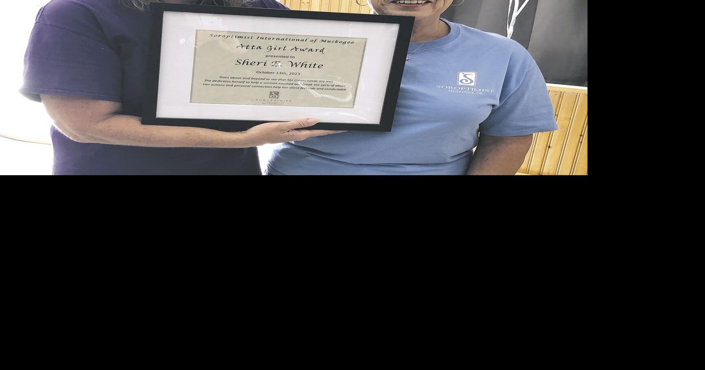 White receives Atta Girl Award | Community | muskogeephoenix.com