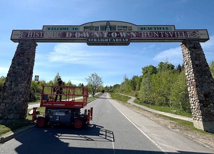 Huntsville’s Centre Street welcome sign has been refreshed