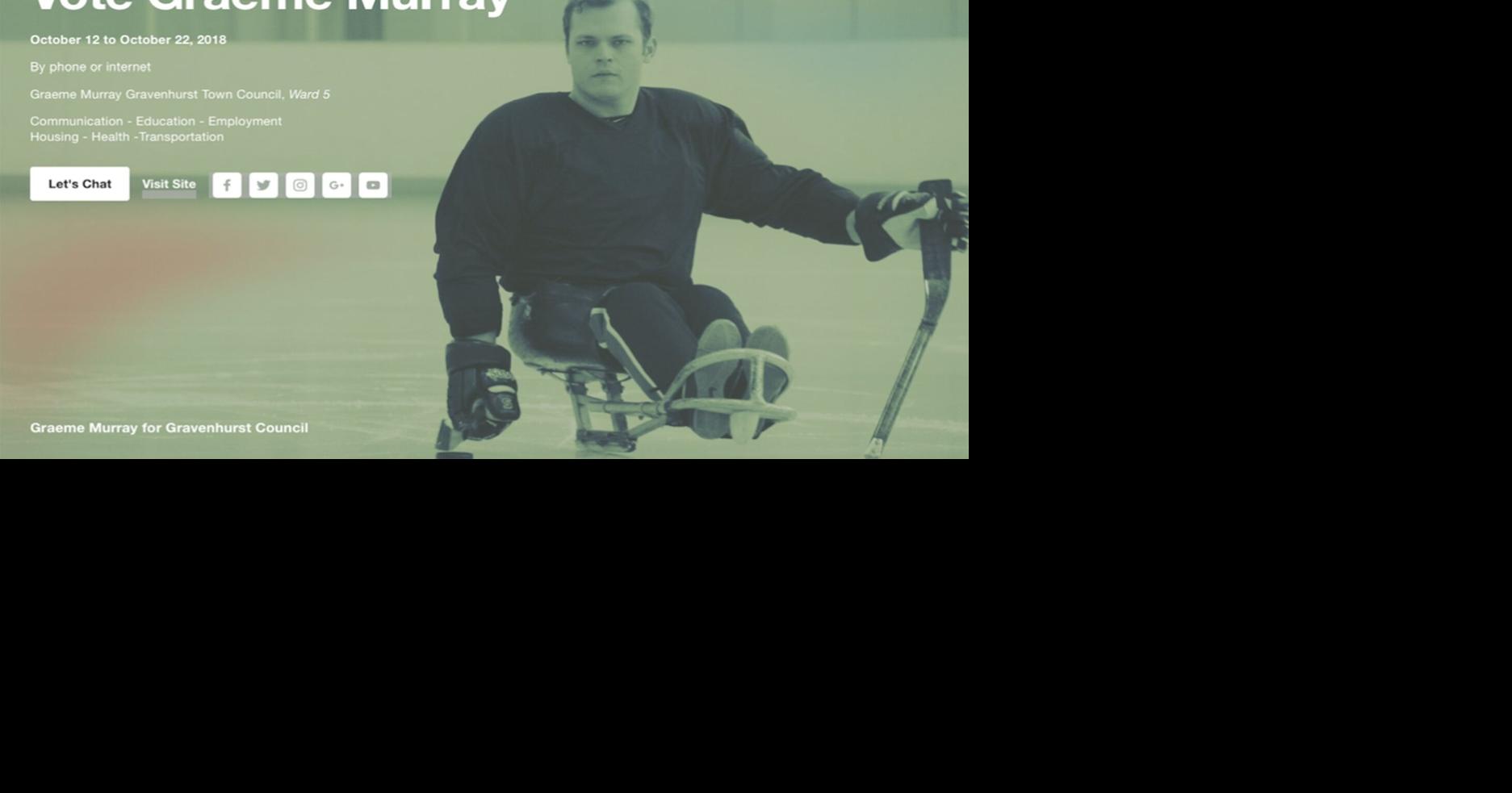 Graeme Murray talks Ward 5, hockey, and his candidacy in Gravenhurst