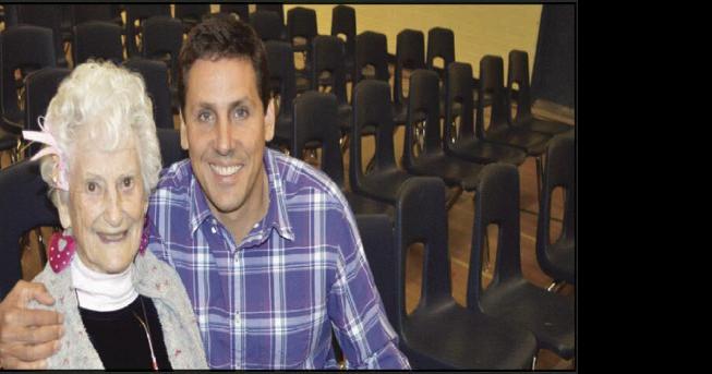 Women, 100, thrills students during Terry Fox assembly