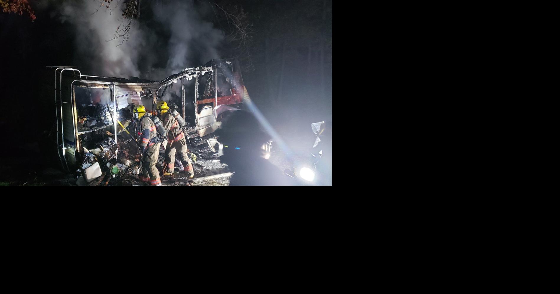 Fire destroys RV in Foot's Bay, Muskoka Lakes township; police ...