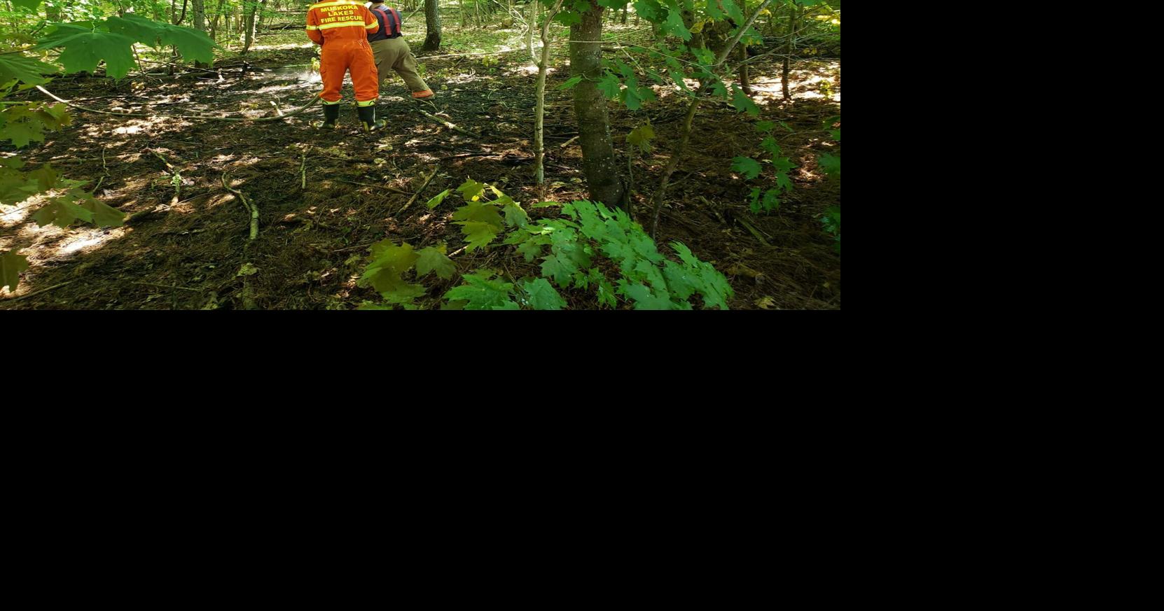 Muskoka Lakes Fire Department douses wildfires