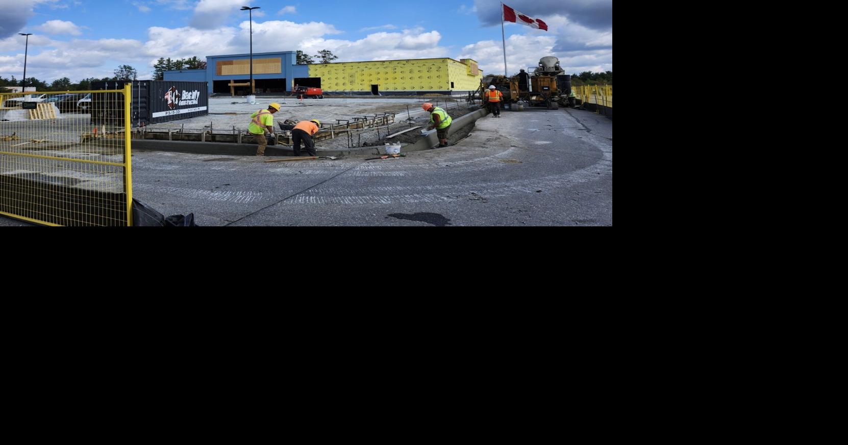 Work continues on Winners site in Bracebridge