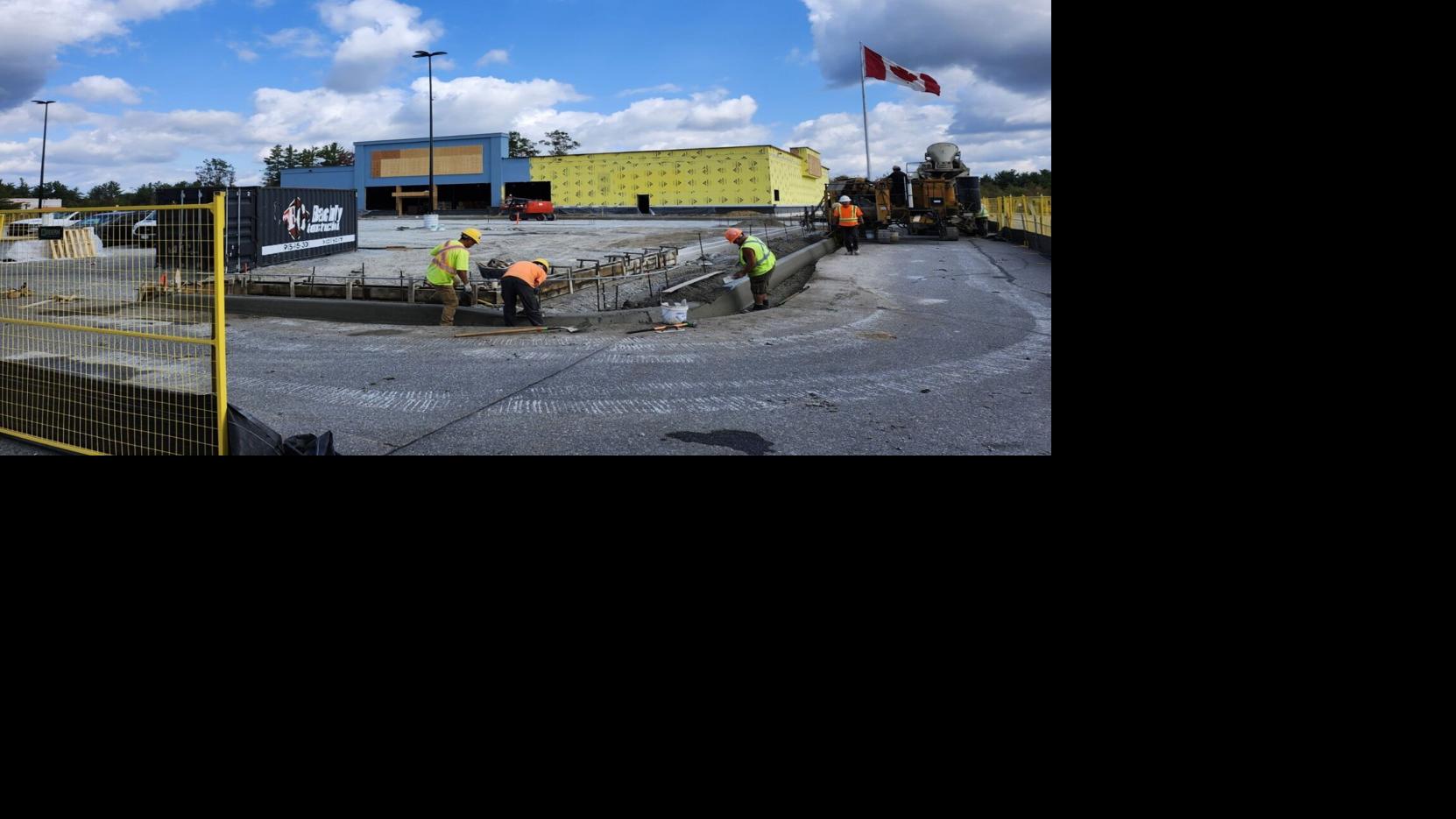 Work continues on Winners site in Bracebridge