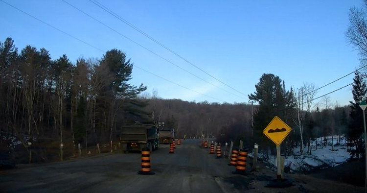 Highway 35 has reopened for traffic after washout