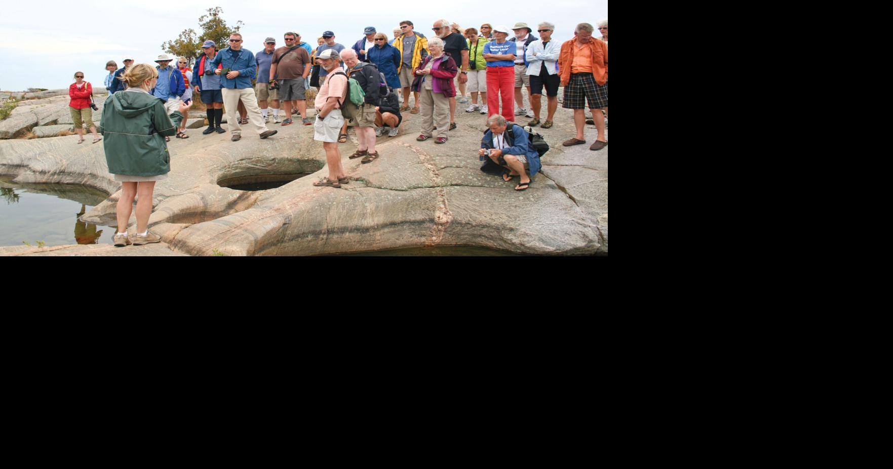 Lizard and Lookout Point geology is globally noteworthy