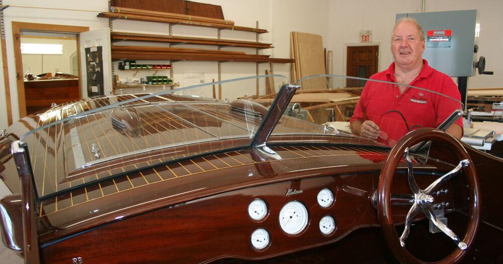 Butson builds boats the old-school way in new shop