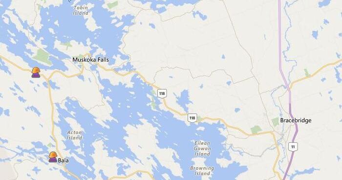 UPDATE: Power has been restored in Muskoka