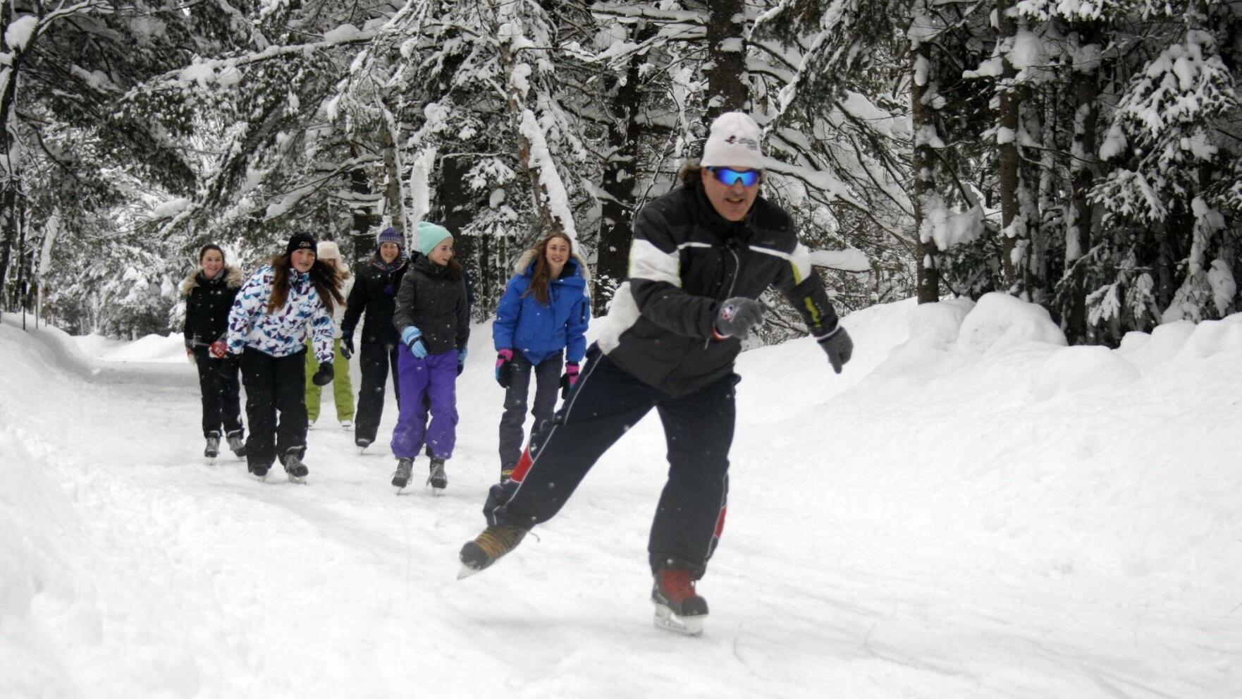 Lace up your ice skates and head for a Muskoka rink