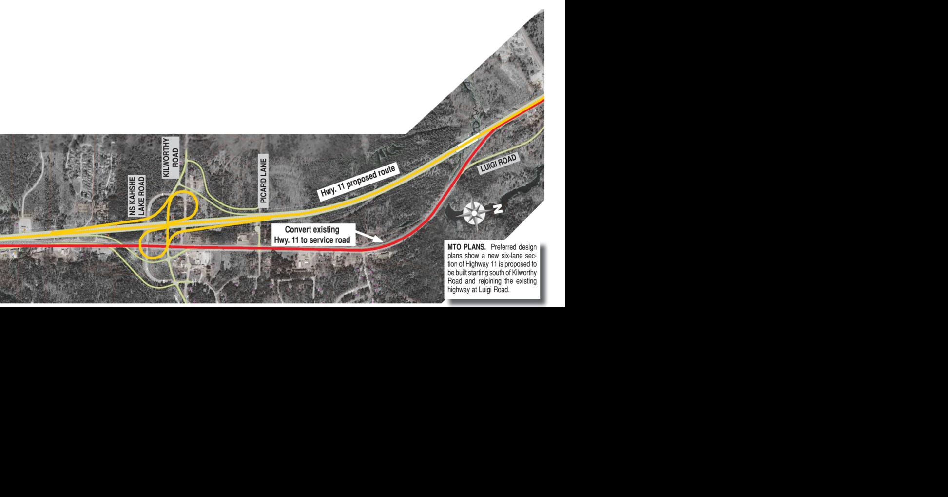 MTO announces interim Hwy. 11 improvements