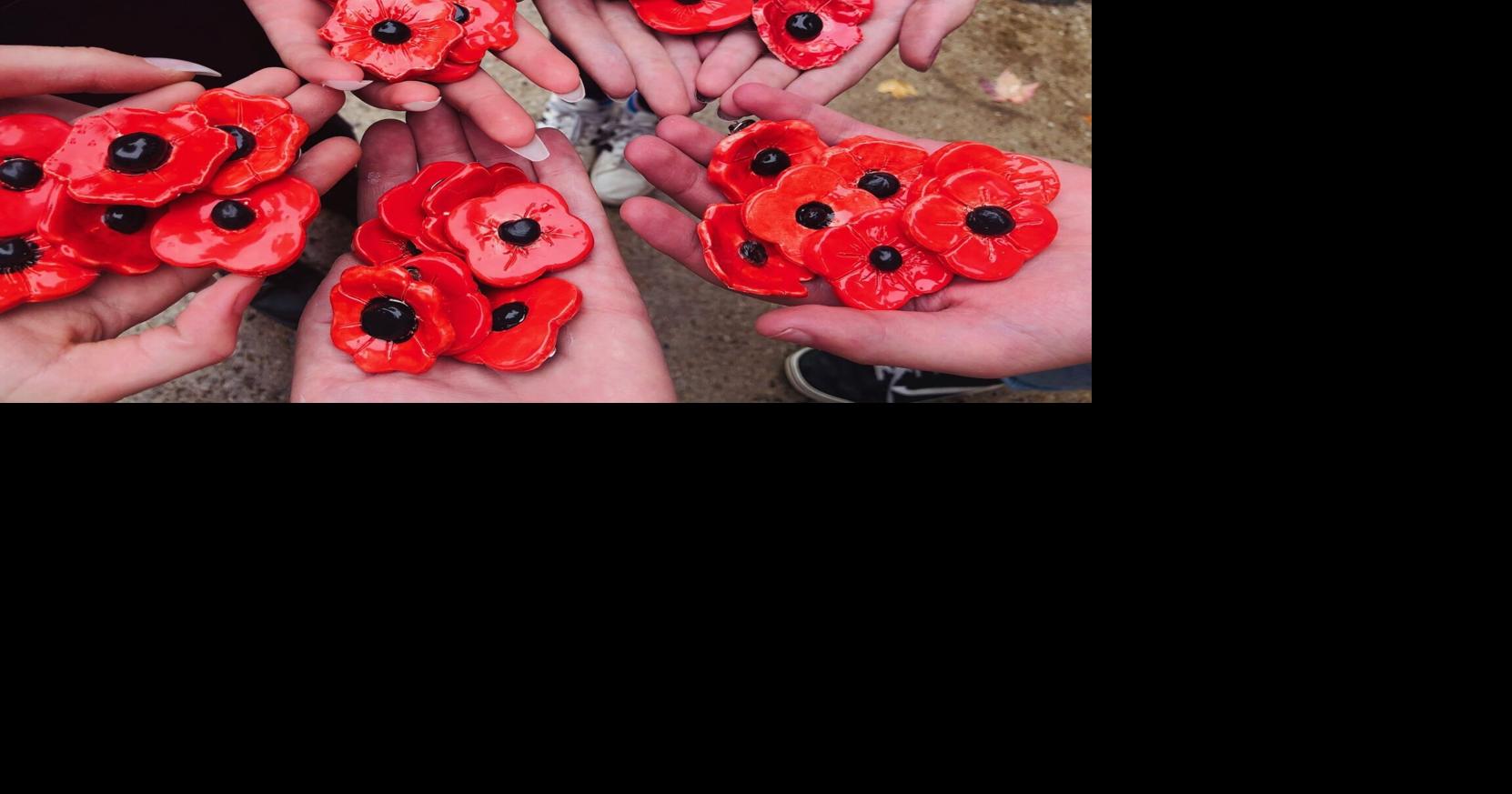 Gravenhurst High School students support legions through poppy project