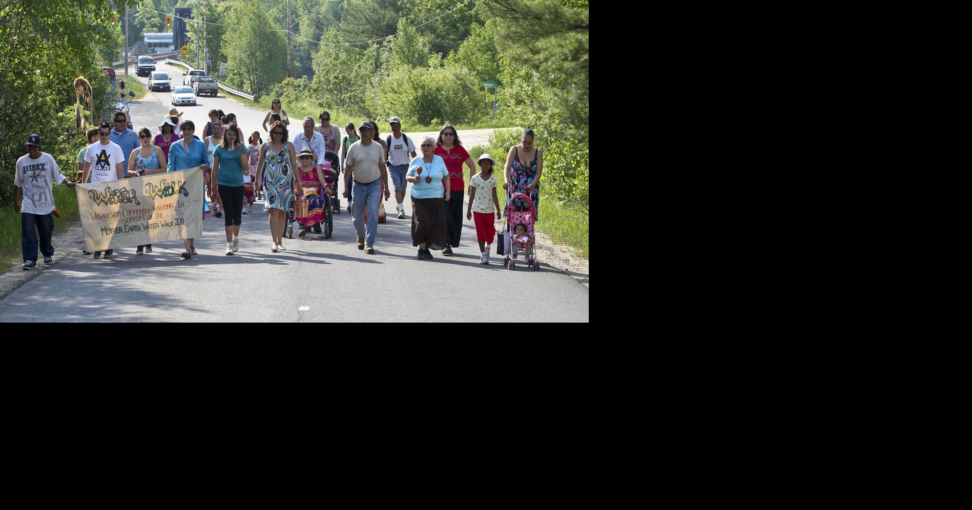Wasauksing hosts annual water walk