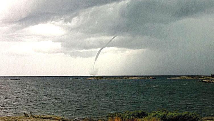 waterspout cyprus