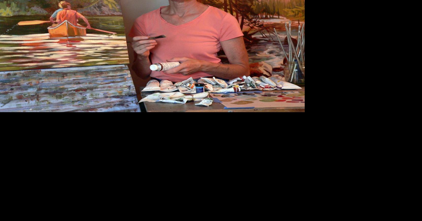 Andrea Ross 'rough around the edges' at Chapel Gallery in Bracebridge