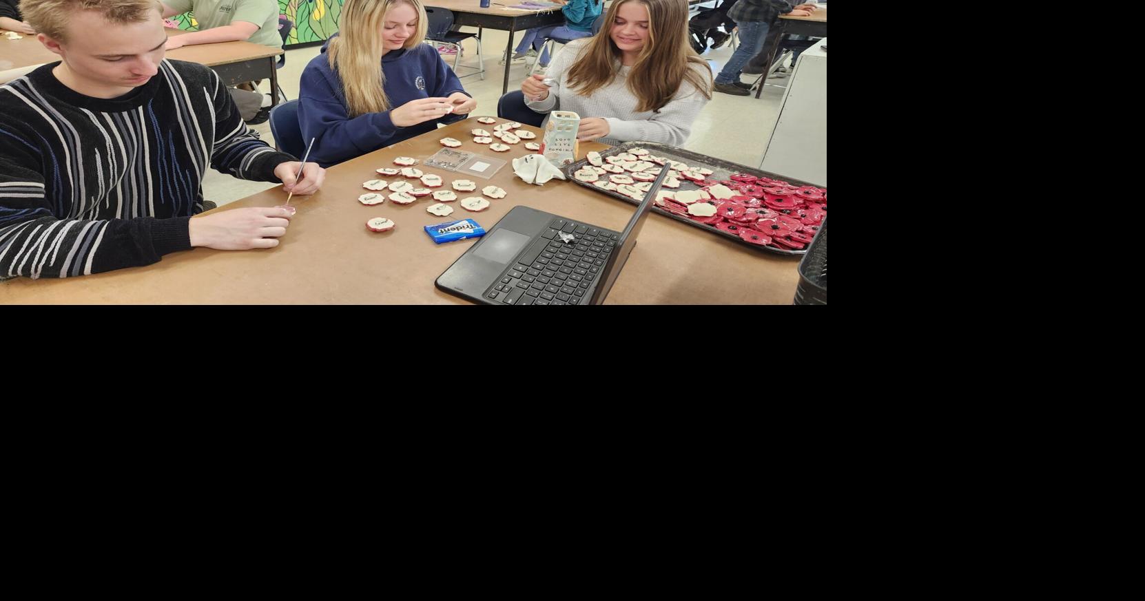 Gravenhurst students revive pin project for legion branches