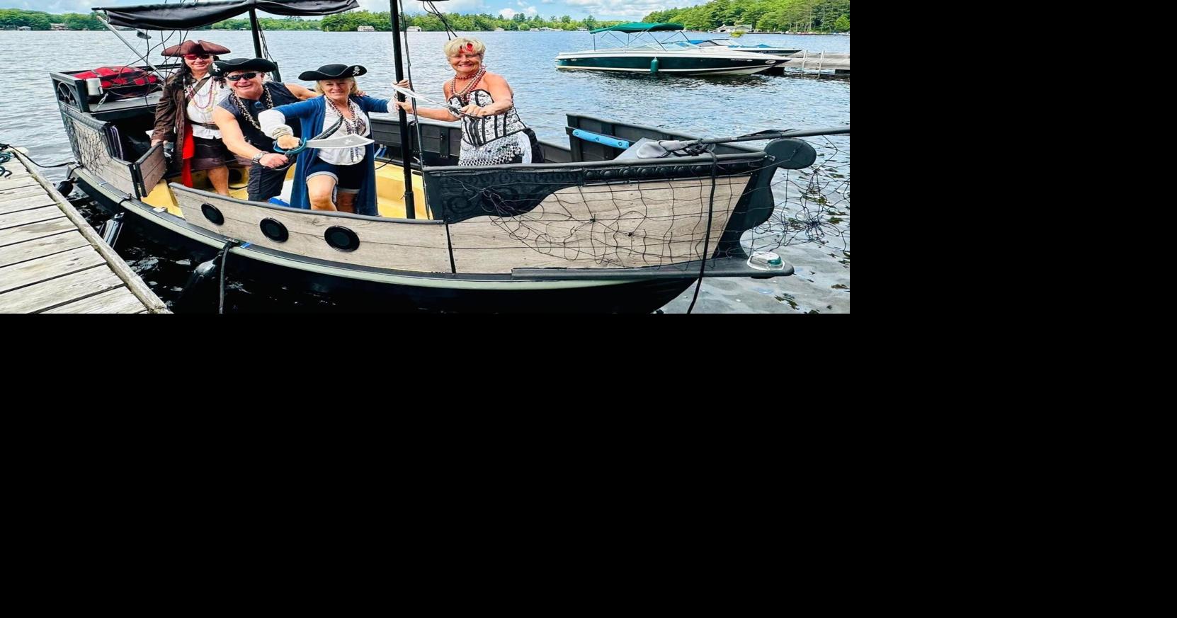 Pirate ship in Bala delights swashbucklers of all ages