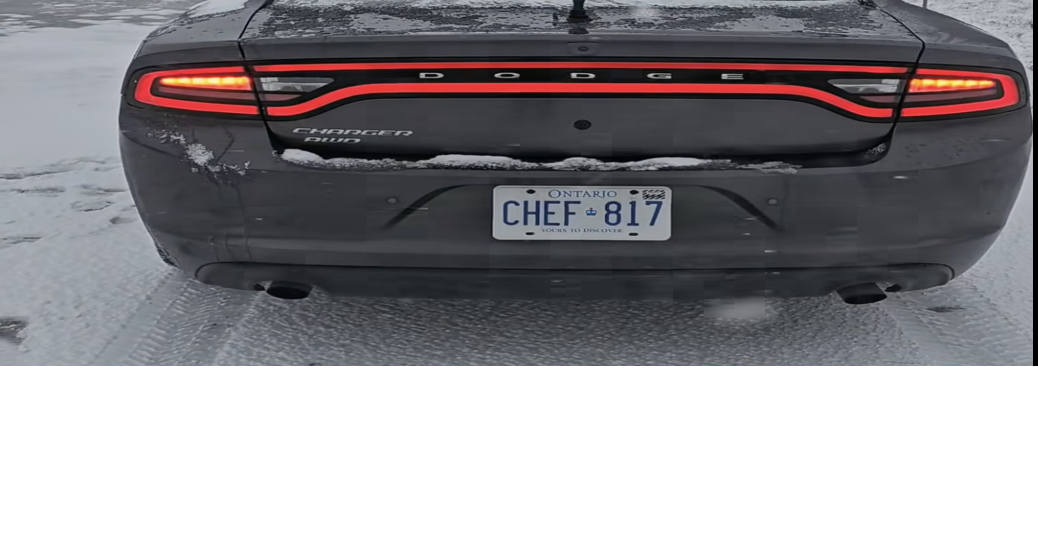 Ontario police warn of hazards of using four-way flashers