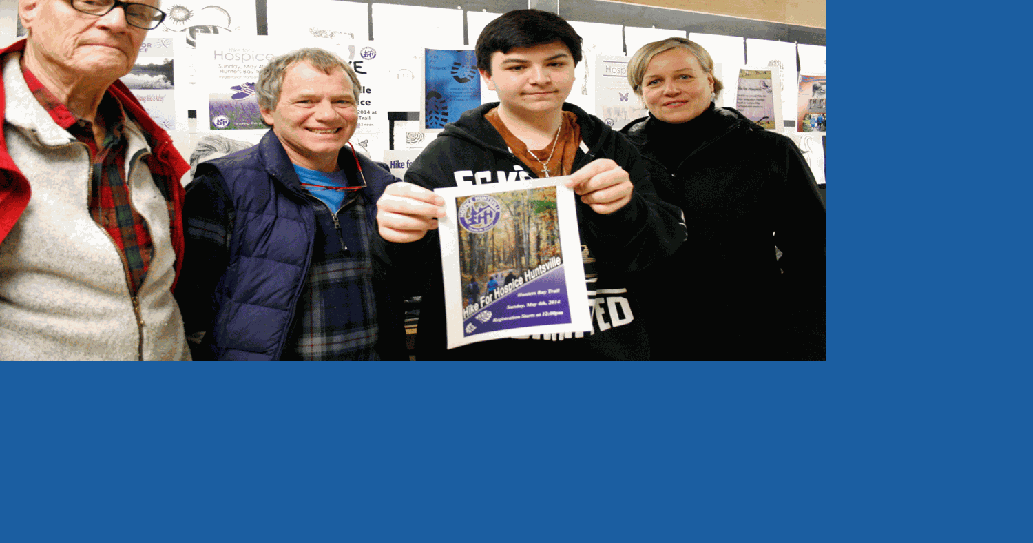 Students design Hike of Hospice posters