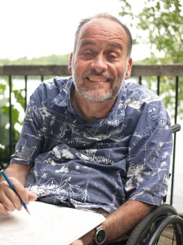 Kahshe Laker cottager creates graphite maps of Muskoka lakes