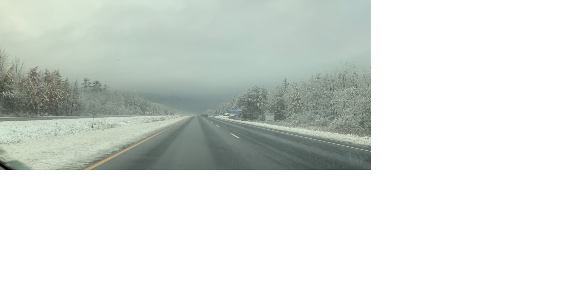 20 collisions on Muskoka roads with first significant snow of the season