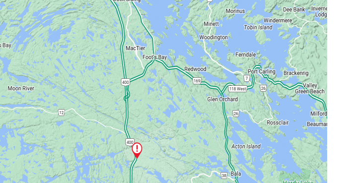 Highway 400 north lane reopens south of MacTier