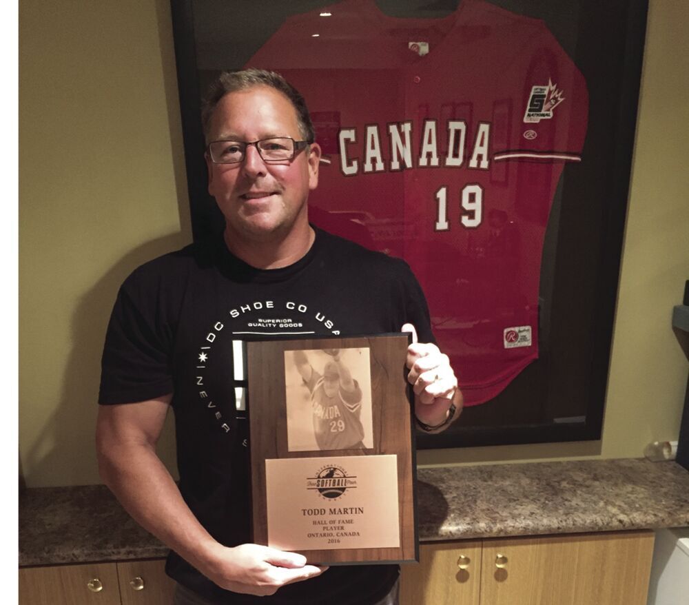 Bracebridge native Todd Martin inducted into ISC Fastball Hall of Fame