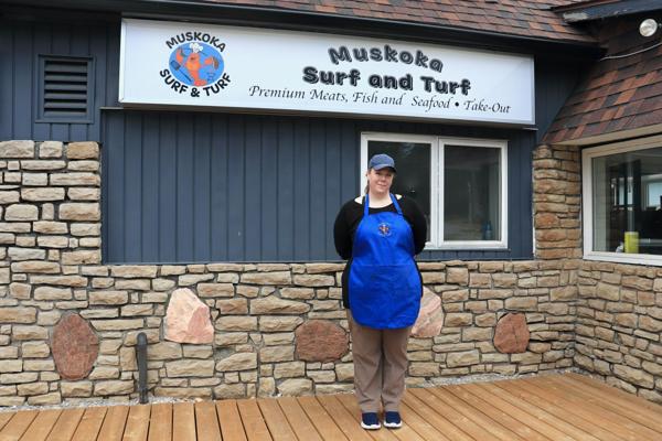 Muskoka Surf and Turf serving hot food at new Gravenhurst location