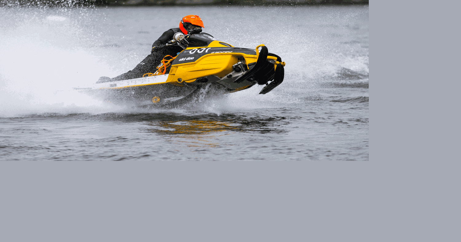 Snowmobile watercross race planned for Penn Lake