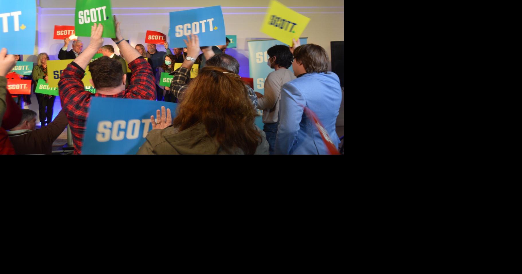 Parry Sound-Muskoka MP Scott Aitchison prior to leadership vote