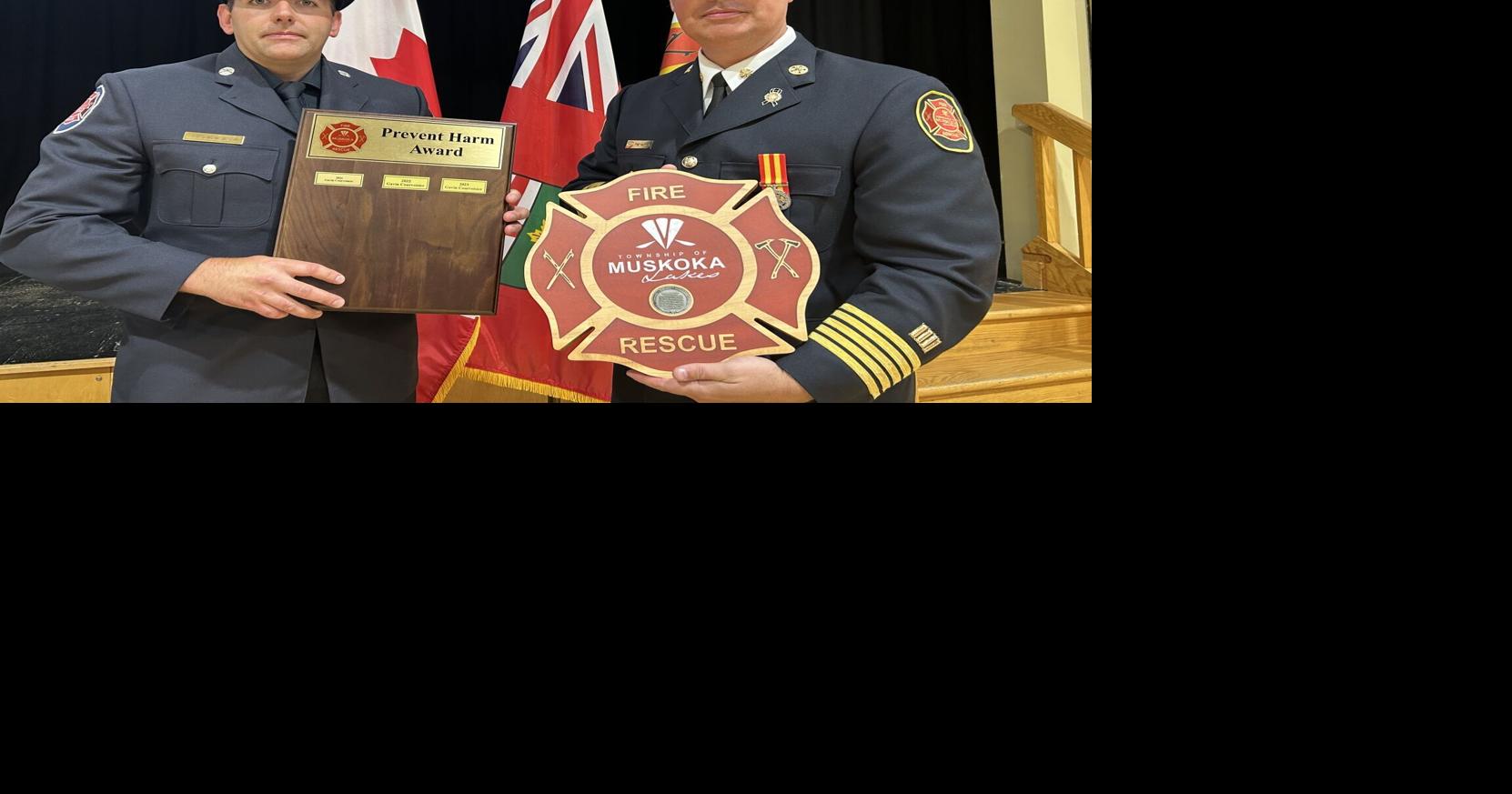 Muskoka Lakes Fire Department recognizes its firefighters