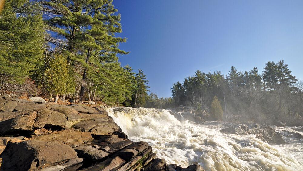 Wilson’s Falls, arguably the most picturesque of Bracebridge's many ...