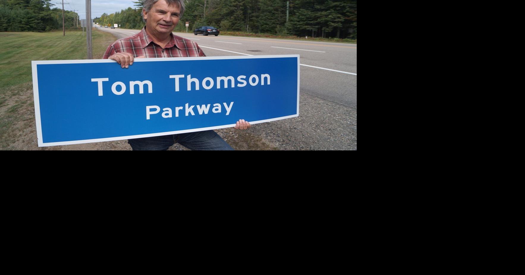 Section of Highway 60 officially becomes Tom Thomson Parkway