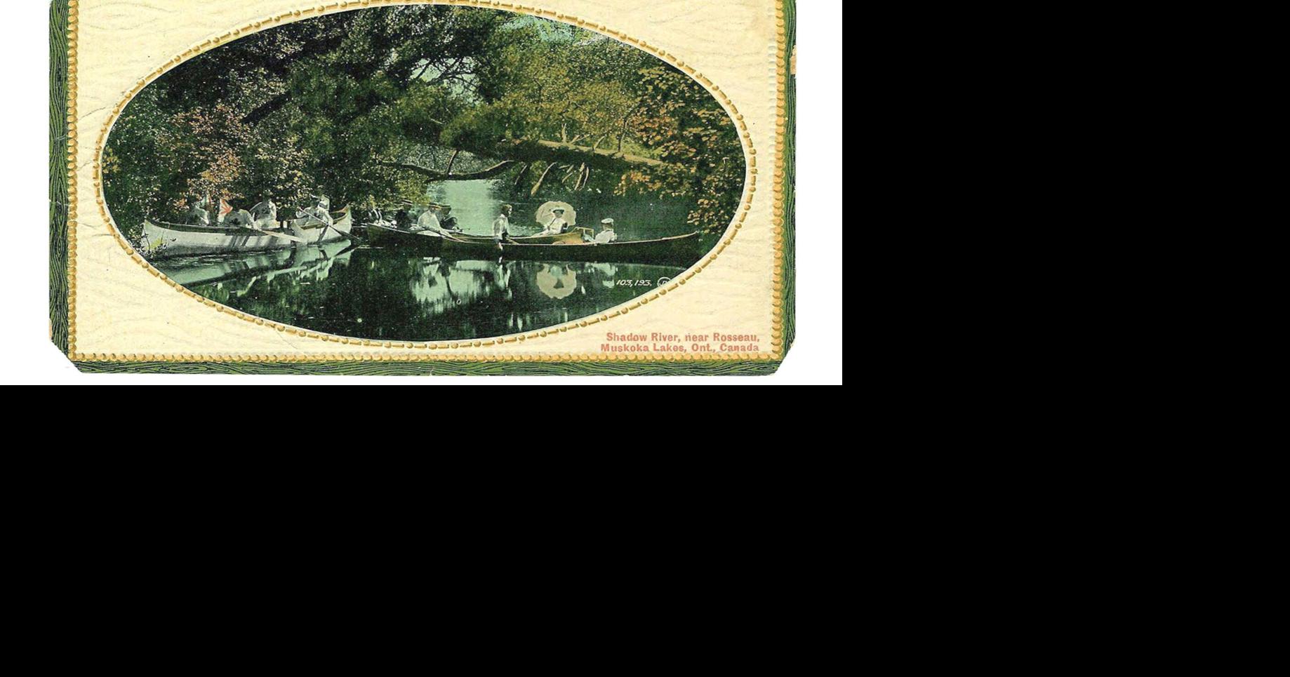 Shadow River flowing into Lake Rosseau was this poet’s muse