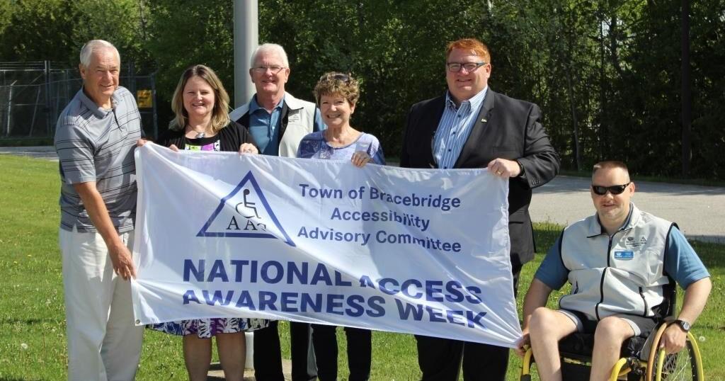 Access awareness week honoured with more than just a flag in Bracebridge