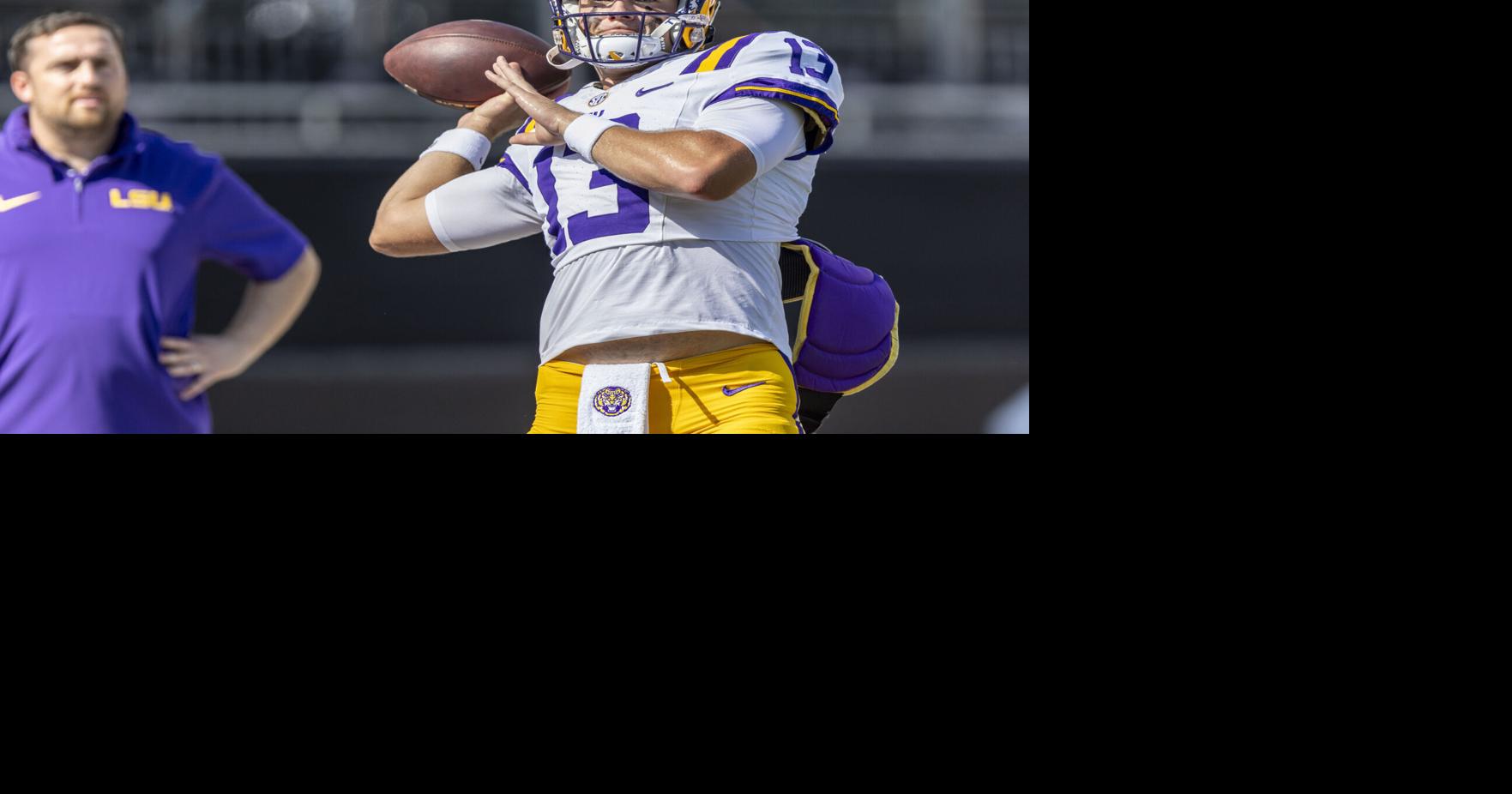 LSU QB Garrett Nussmeier, Tiger receiving corps pose challenge to A&M ...