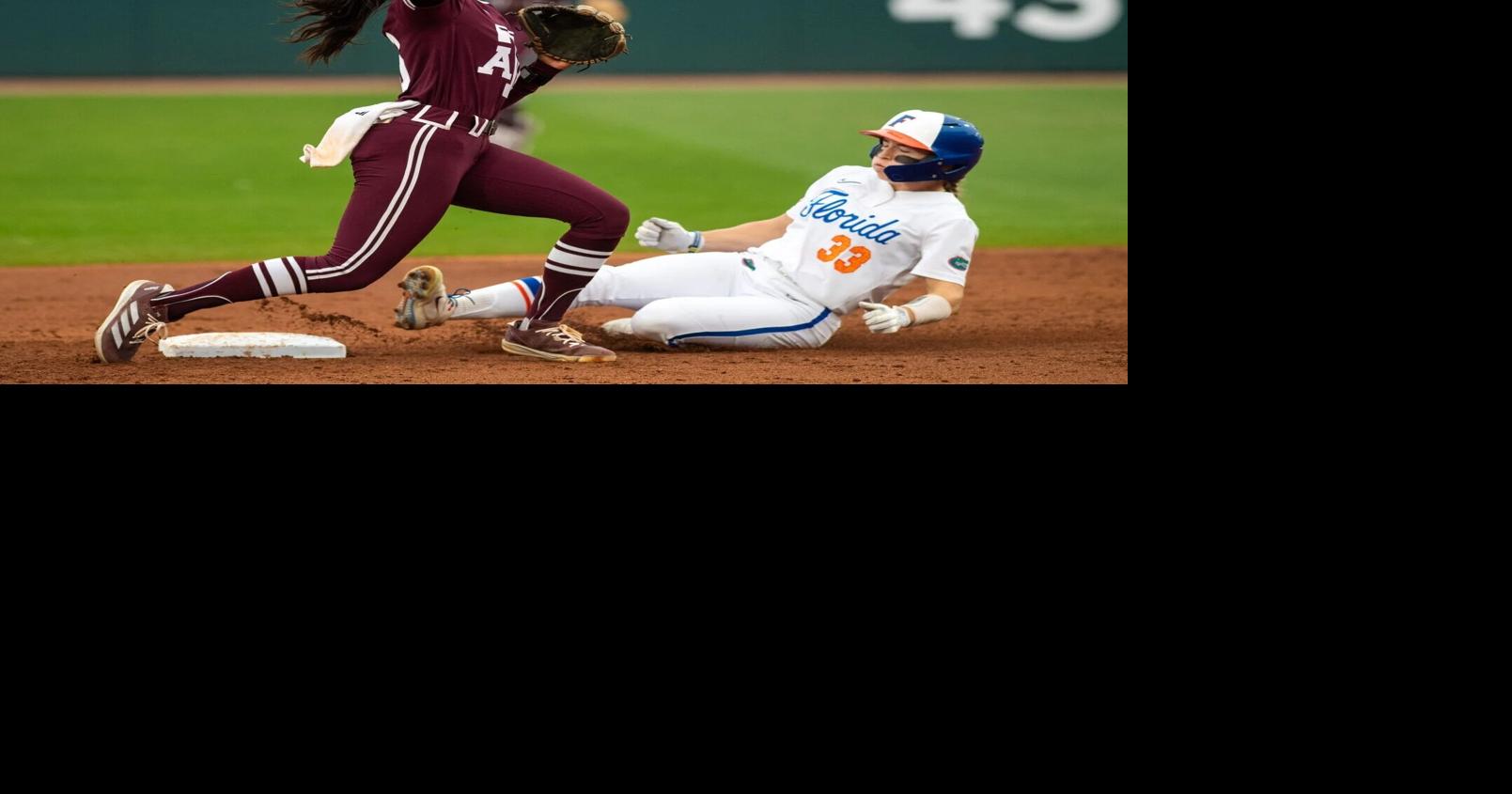 Aggies struggle on mound, at plate and in field vs. Gators | Softball ...