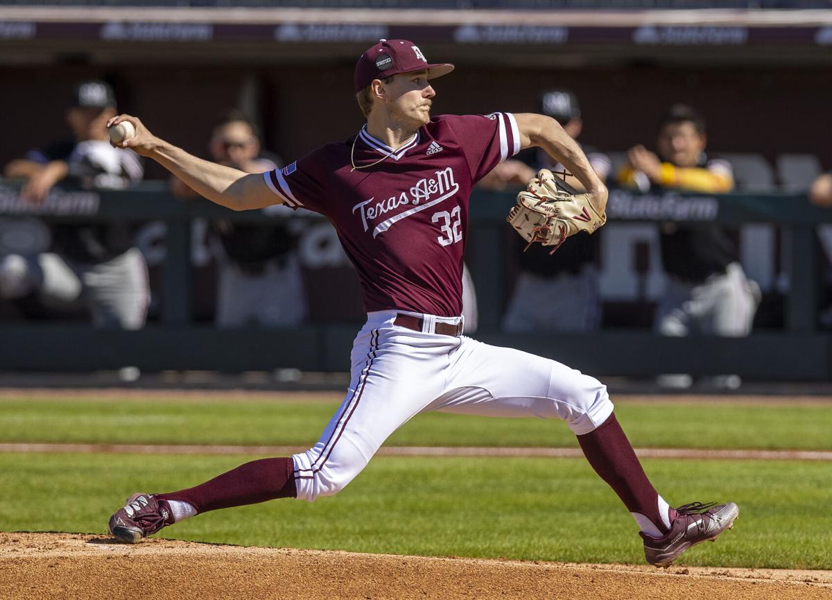 Texas A&M's Bryce Miller strikes out 15 in win over New Mexico State ...