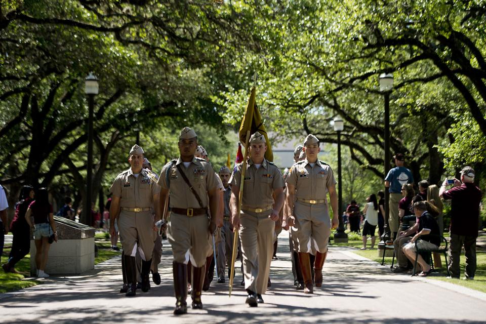 Less screaming, more diversity: Aggie Corps of Cadets reboots for 21st ...