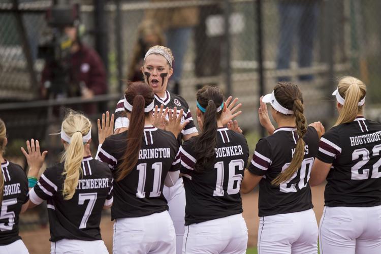 Sartain homers, Show pitches shutout to lift Texas A&M softball team to ...