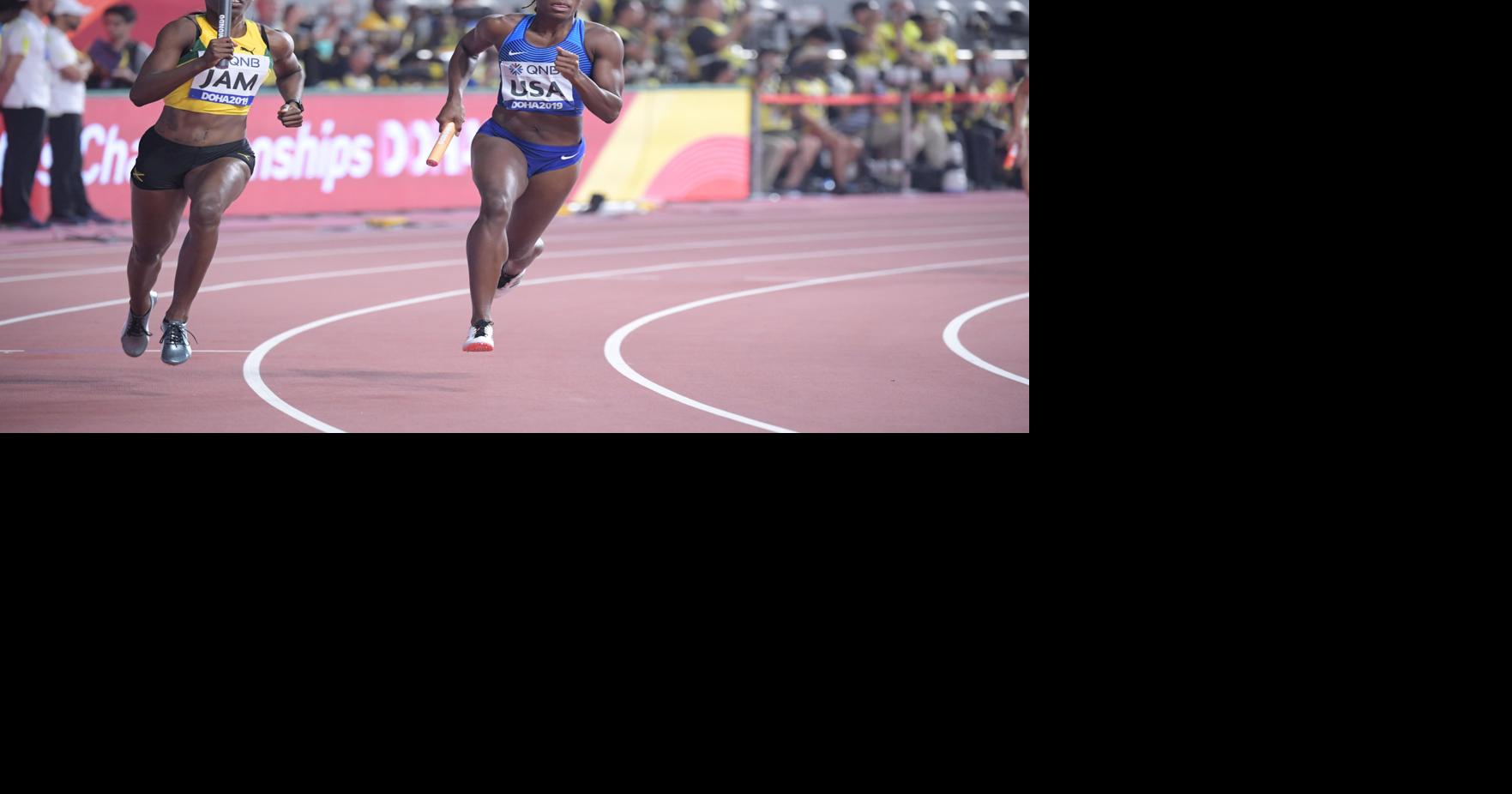 Aggie Jessica Beard helps USA set mixed 4x400 relay record | Track ...