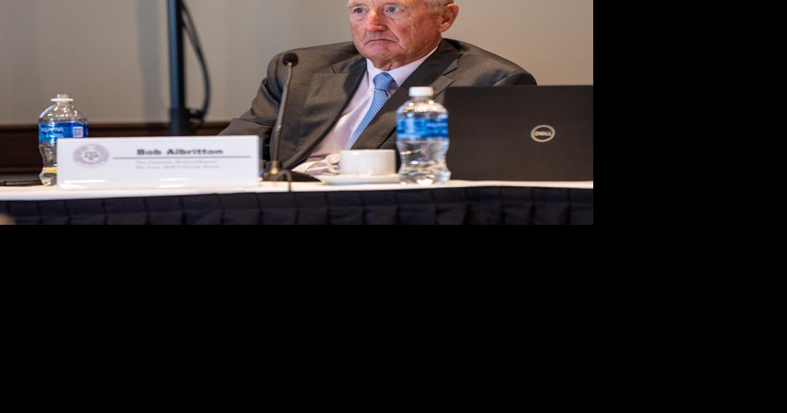 Texas A&M Regents name Robert L. Albritton new chairman | Texas A&M ...