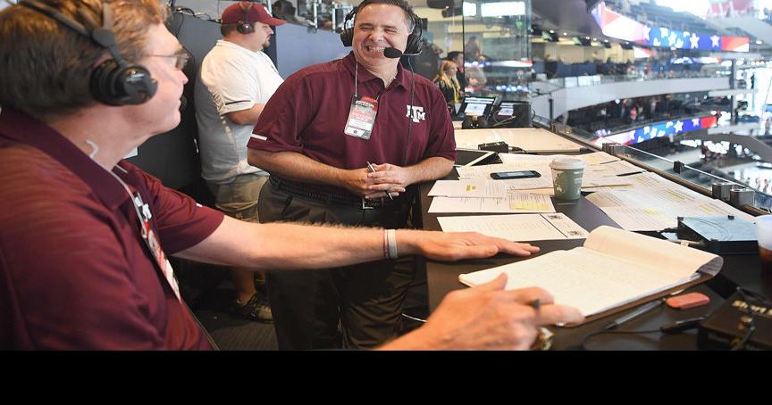 Andrew Monaco settling in as Aggies' radio play-by-play man | Texas A&M ...