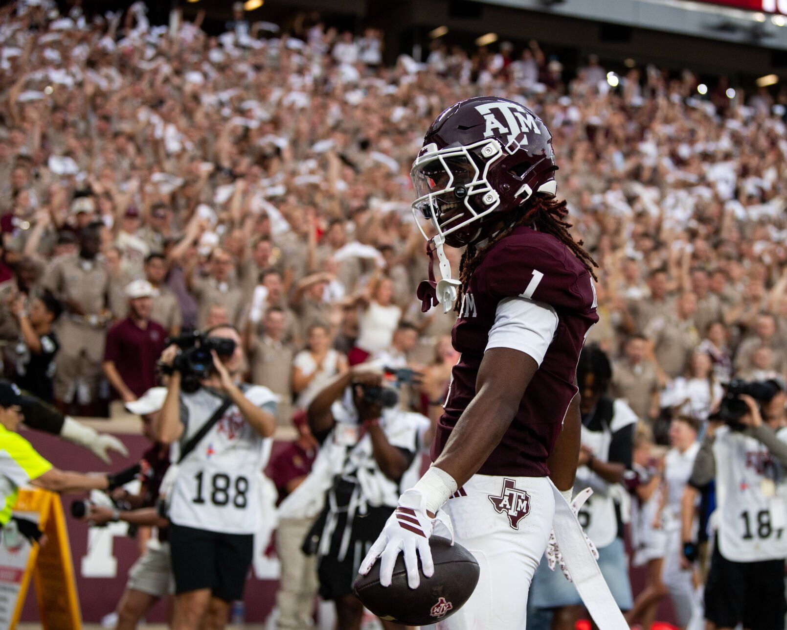 Texas A&M football Q&A with WR Mario Craver | Texas A&M University ...