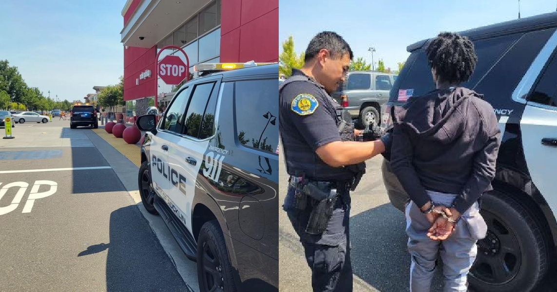 Shoplifting suspect apprehended at Rocklin Target | Sacramento ...