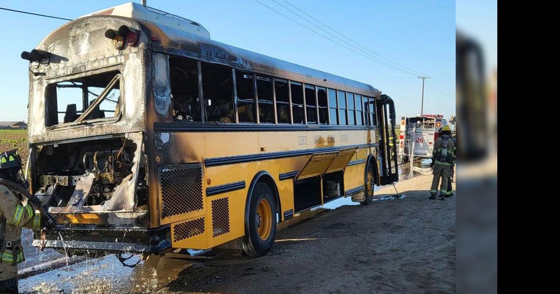 School bus fire averted by quick-thinking driver in Modesto | Fresno ...