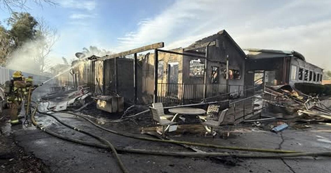 Early morning fire destroys Mentone Moose Lodge | Los Angeles ...