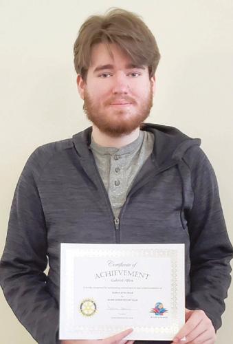 Gabriel Allen named Rotary Student of the Week | School News ...