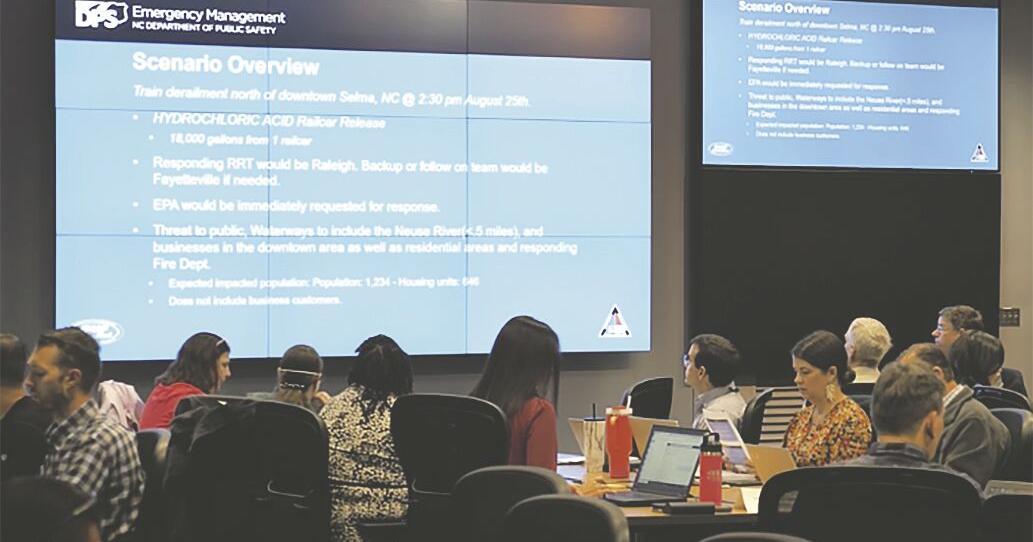 State agencies prepare for train derailments in mock exercise | News ...