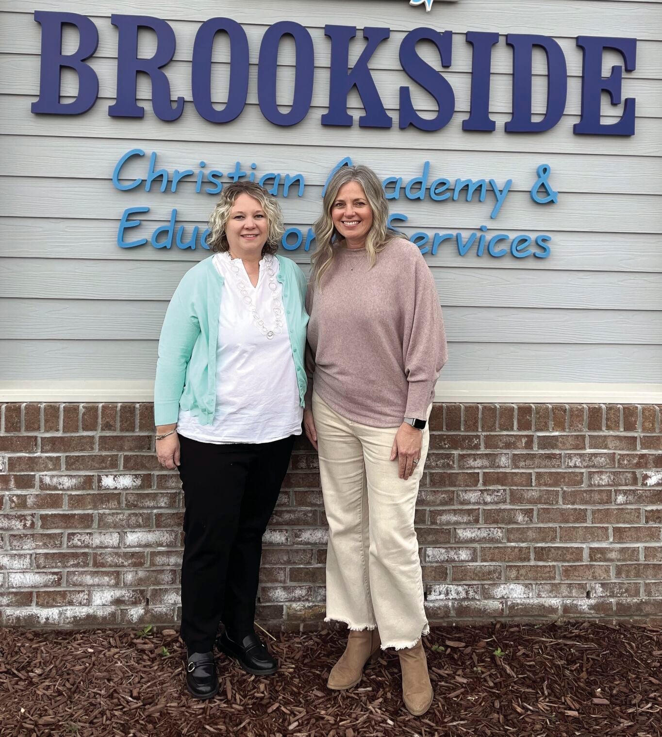 Brookside started with 55 students. It now has 232 on two campuses ...